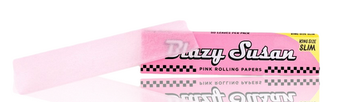 Blazy Susan Pink King Size Rolling Papers - The Next Level Inc.