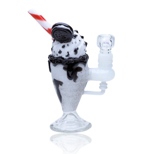 Empire Glassworks Mini Rig - Chocolate Cookie Sundae Float - The Next ...