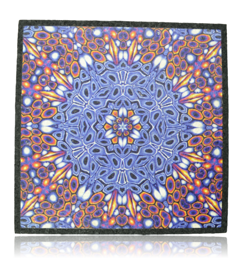 Moodmat | Casto Glass Blue | Rubber Dab Mat | Next Level