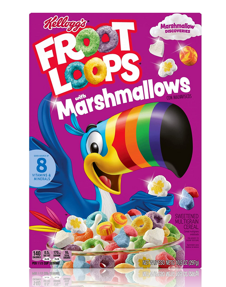Froot Loops Marshmallow Cereal - The Next Level Inc.