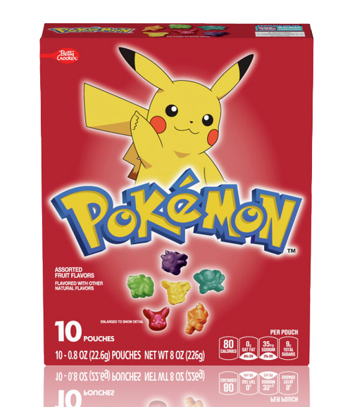 Pokemon Fruit Snacks - The Next Level Inc.