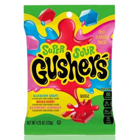 Super Sour Berry Fruit Gushers | Bursting With Fun | Next Level