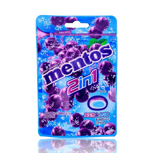 Mentos 2-In-1 Grape & Soda | Ramune & Grape | Next Level
