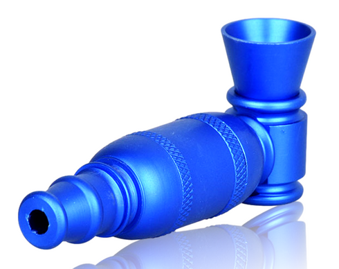 Matte Aluminum Chamber Hand Pipe | Metal Pipe | Next Level