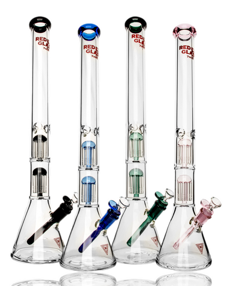 Red Eye Glass 7mm Wildwood Dual Chamber Beaker | Next Level