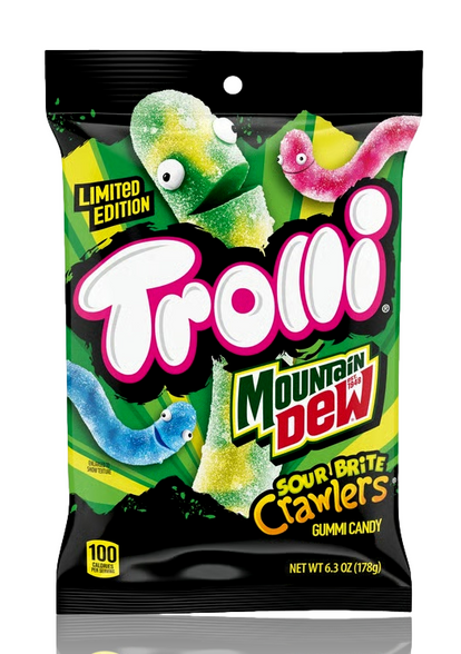 Trolli Sour Mountain Dew Crawlers | Bold & Refreshing | Next Level