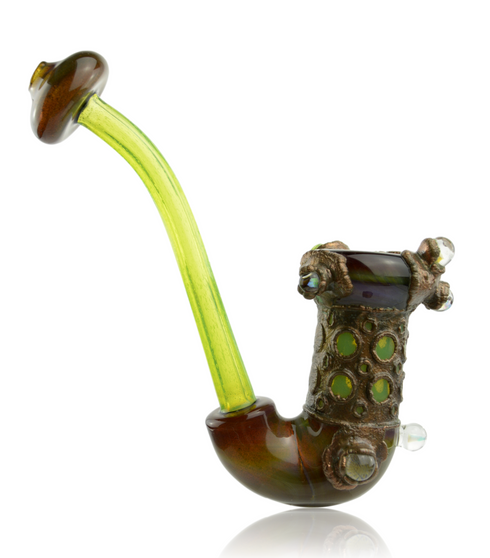 Stratisphere Glass Electroformed Slymelock Pipe | Next Level