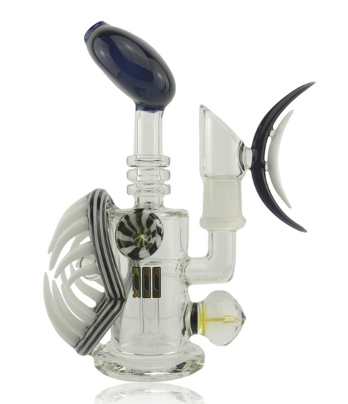 Buck & Ill Glass Black & White Angler Fish | Next Level