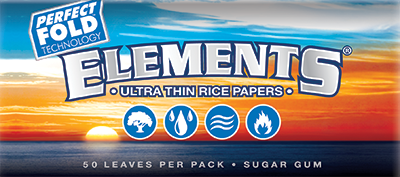 Elements Perfect Fold Rolling Papers | Rice Paper | Next Level