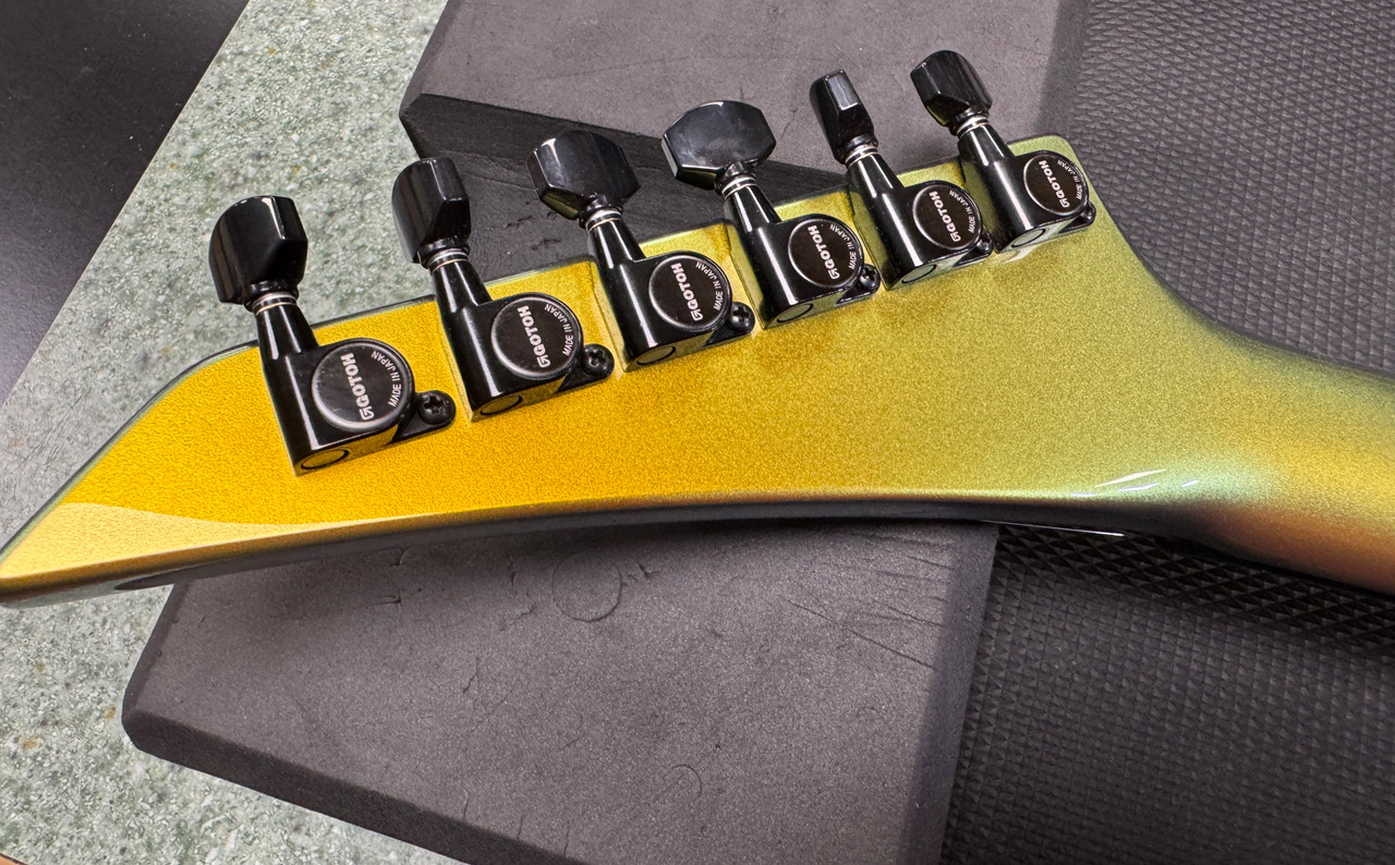 Jackson USA Custom Shop Kelly Acapulco Gold