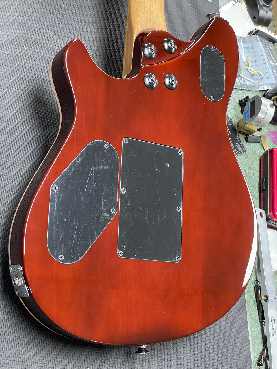 EVH Wolfgang Special QM Baked Maple Solar