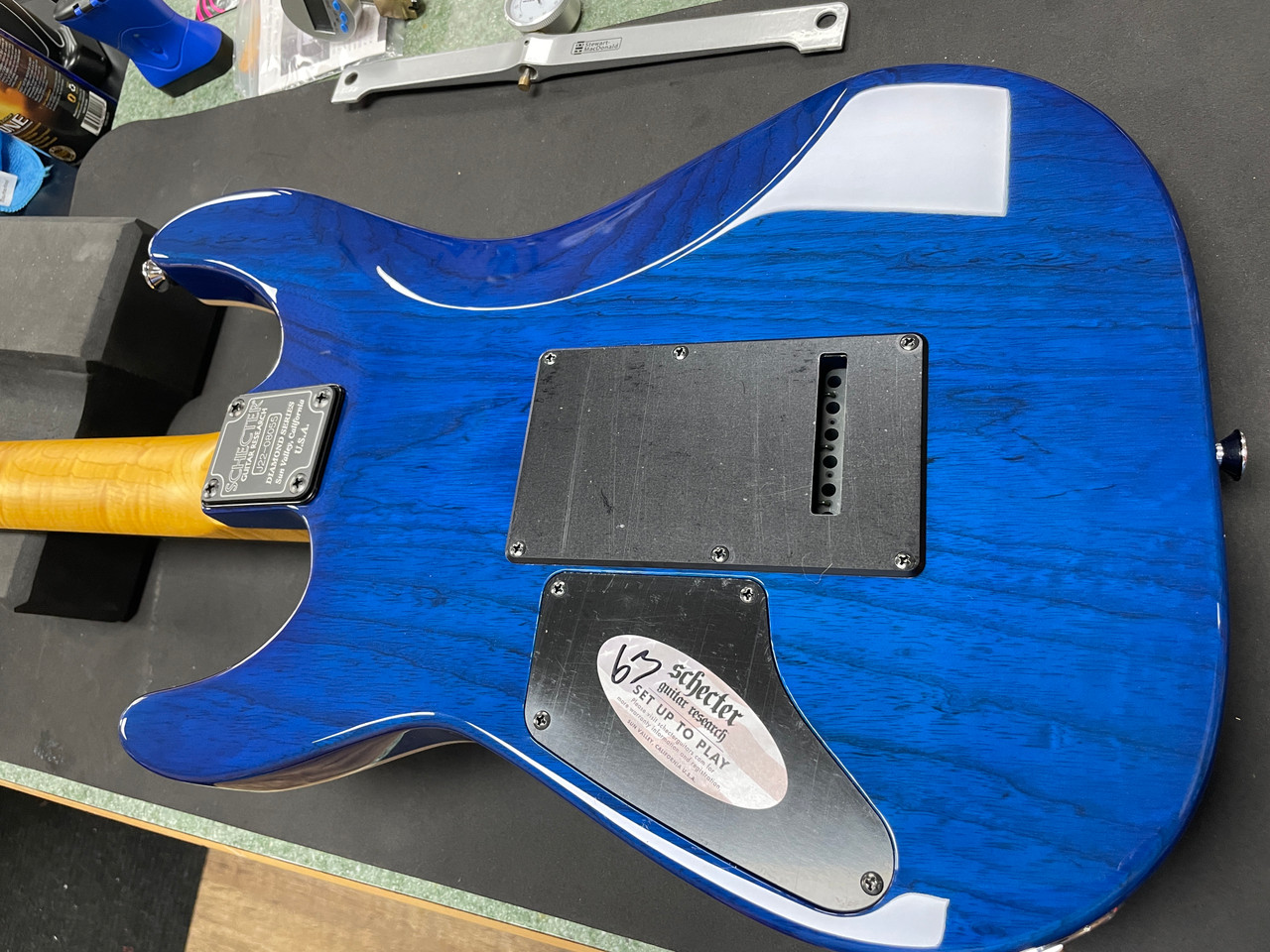 Schecter California Classic Transparent Sky Burst