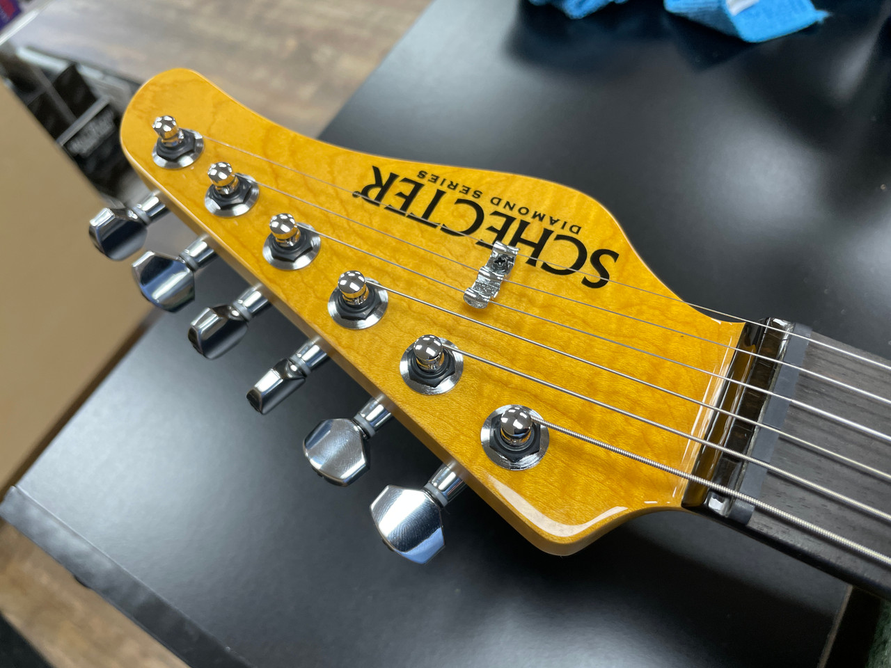 Schecter California Classic Transparent Sky Burst