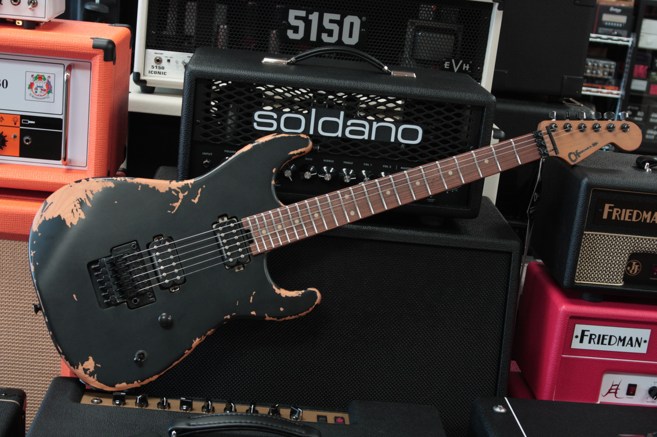 Charvel PRO-MOD RELIC SAN DIMAS® STYLE 1 HH FR PF BK