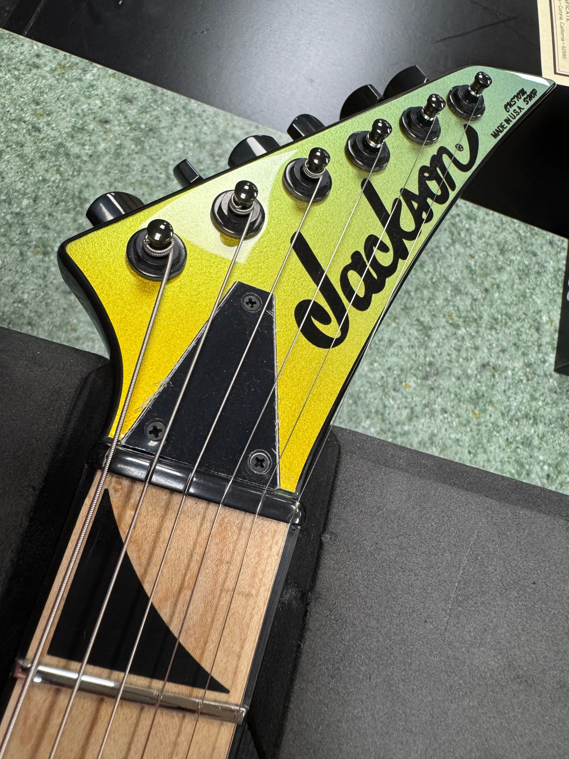 Jackson USA Custom Shop Kelly Acapulco Gold