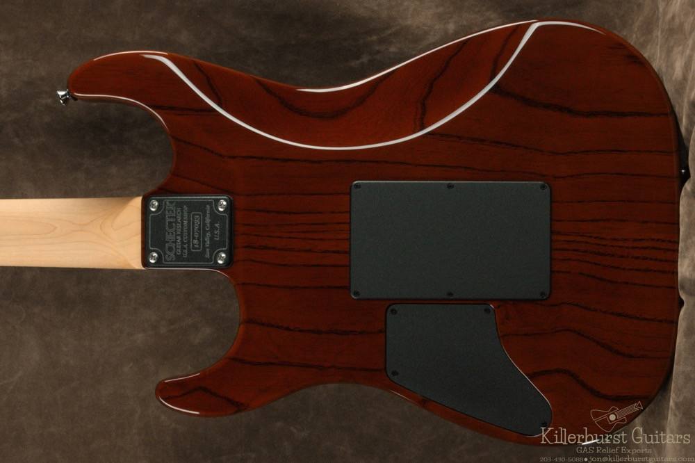 Schecter USA Sunset Custom II Purple Fade