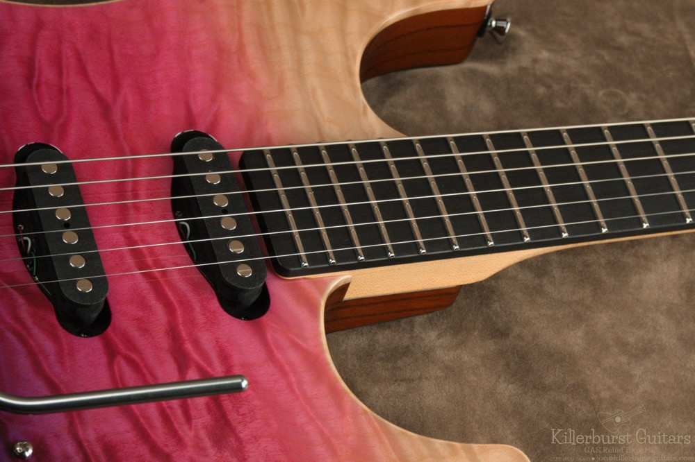 Schecter USA Sunset Custom II Purple Fade