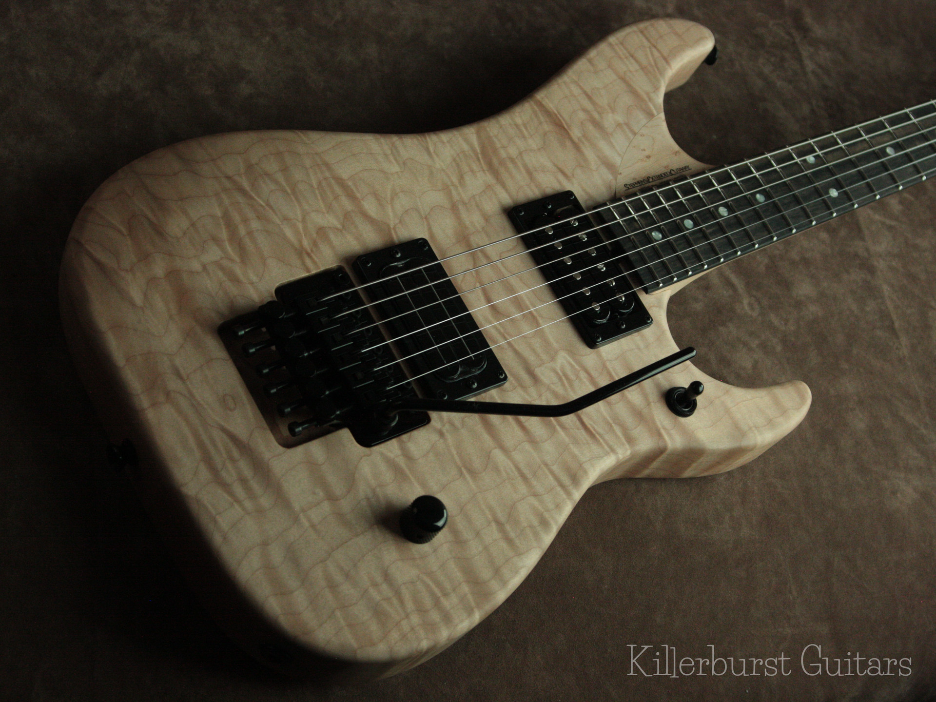 Washburn USA Custom Shop N4 Loaded with Upgrades 2017 Satin Natural