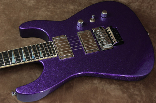 Jackson USA Custom Shop Soloist Purple Sparkle