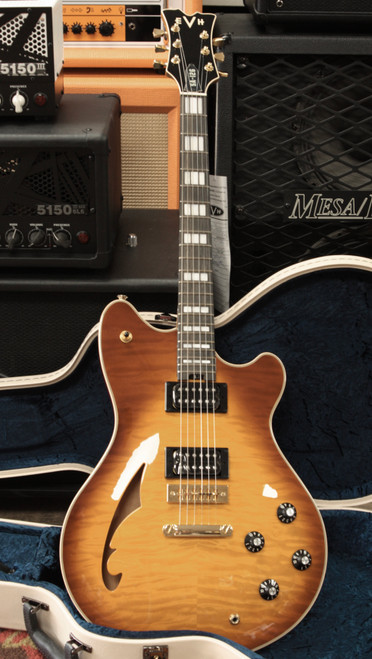 EVH SA-126 Quilted Maple Tobacco Sunburst