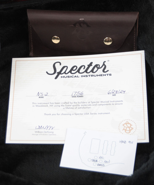 SPECTOR USA NS-2 Sting White Gloss Badass