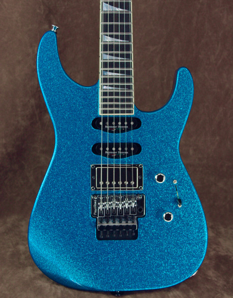 Jackson USA Custom Shop Soloist Blue Sparkle