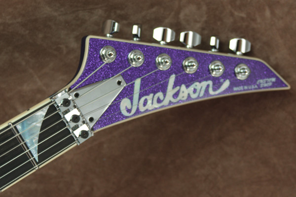 Jackson USA Custom Shop Soloist Purple Sparkle