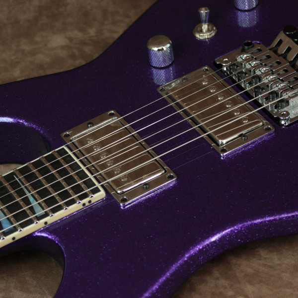 Jackson USA Custom Shop Soloist Purple Sparkle