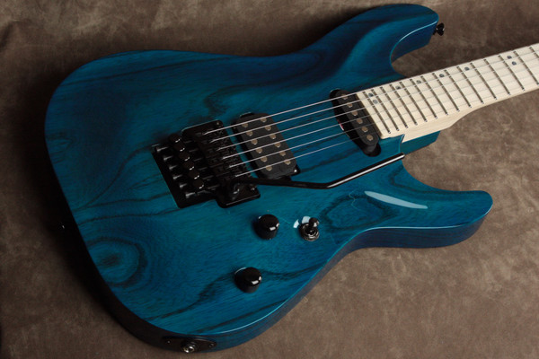 Schecter USA Custom Sunset Classic II Killerburst Spec Trans Blue