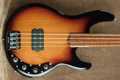 Music Man BFR Limited Stingray Fretless VINTAGE SIERRA BURST