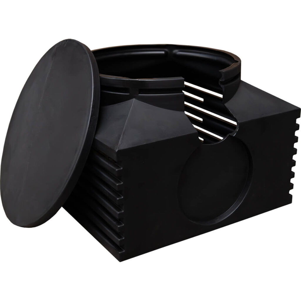 EasyPro Intake Bay Vault for Recreational Swim Ponds for 4″ Plumbing ...