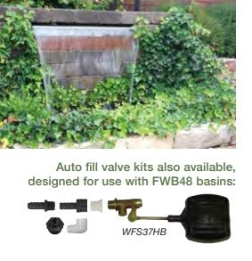 1/2" Auto Fill Valve Assembly Kit for FWB48 Basin - Underwater Warehouse