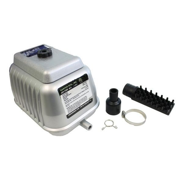 Pondmaster AP-100 Air Pump - High-Capacity Aeration for Ponds up to ...