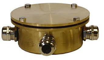 Bronze Underwater Junction Box - 4 ports - Underwater Warehouse