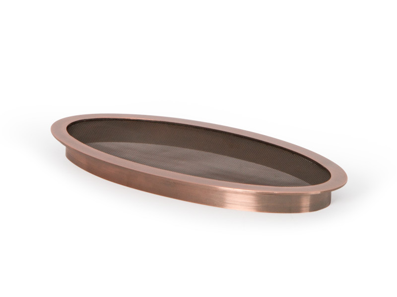 Atlantic Splash Ring for Formal Spillways | Stainless Steel & Copper