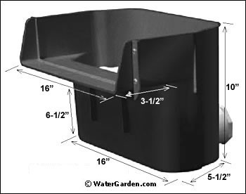 Savio FilterWeir Waterfall - 16" - Underwater Warehouse
