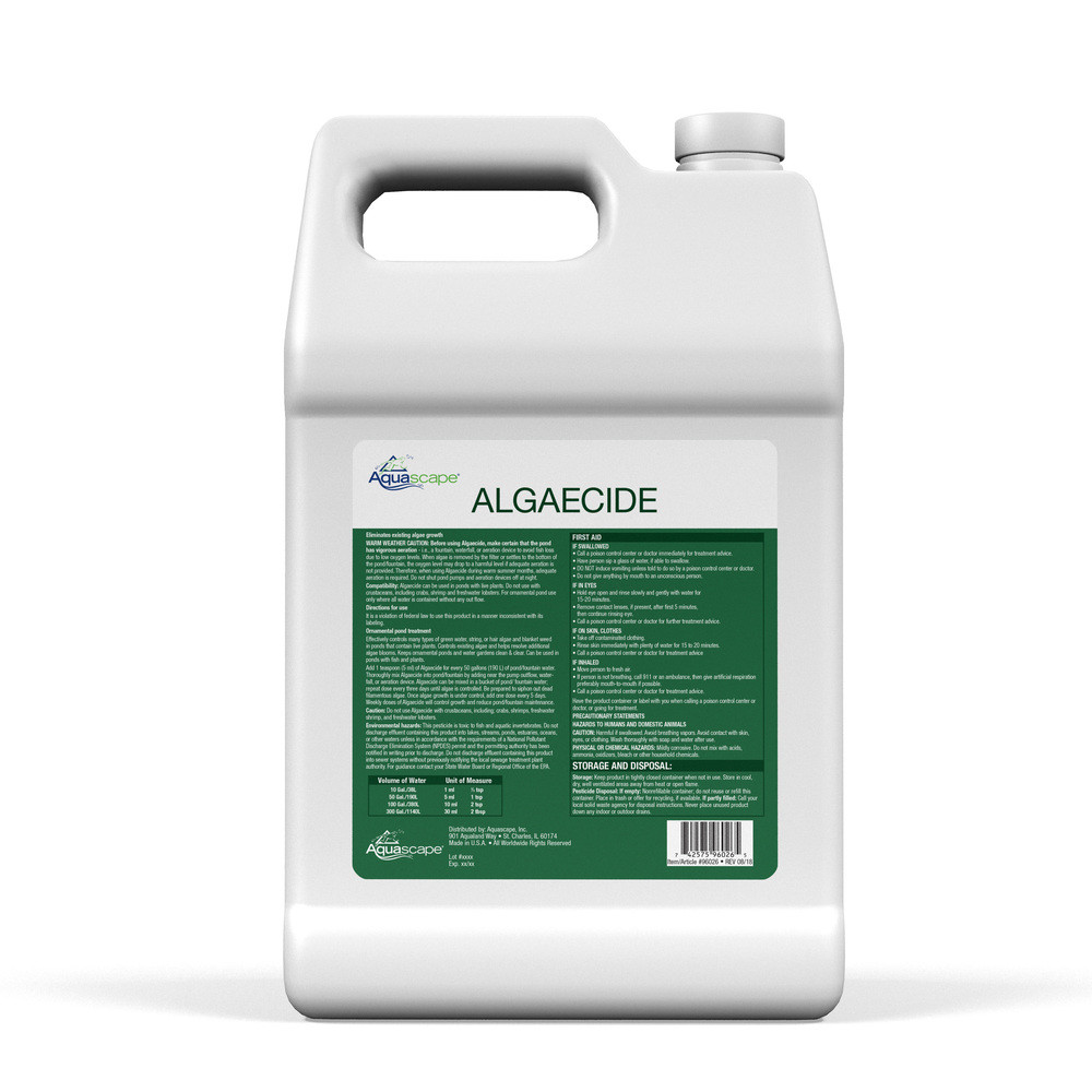Aquascape Algaecide - 1 gal. - Underwater Warehouse