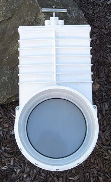 PVC Gate Valve (SLP x SLP) - 8" - Underwater Warehouse