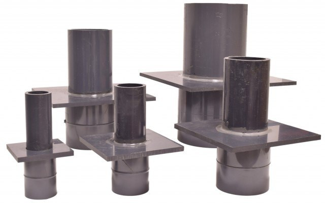 PVC Waterstop Concrete Flange - 3" - Underwater Warehouse