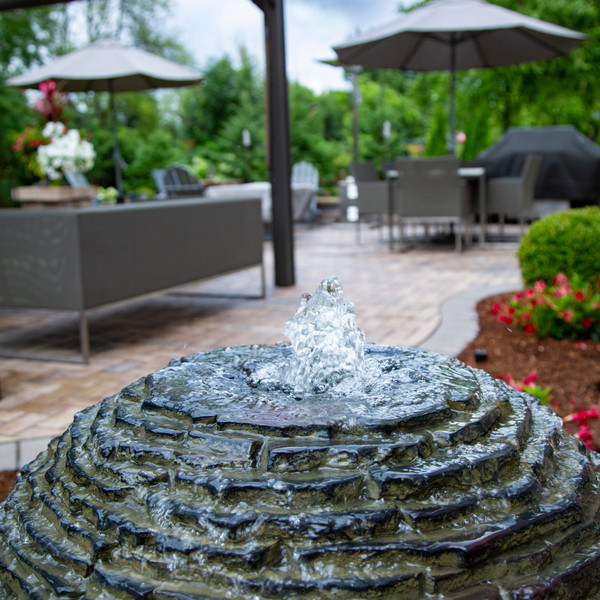 Aquascape Stacked Slate Sphere - 32" - Underwater Warehouse