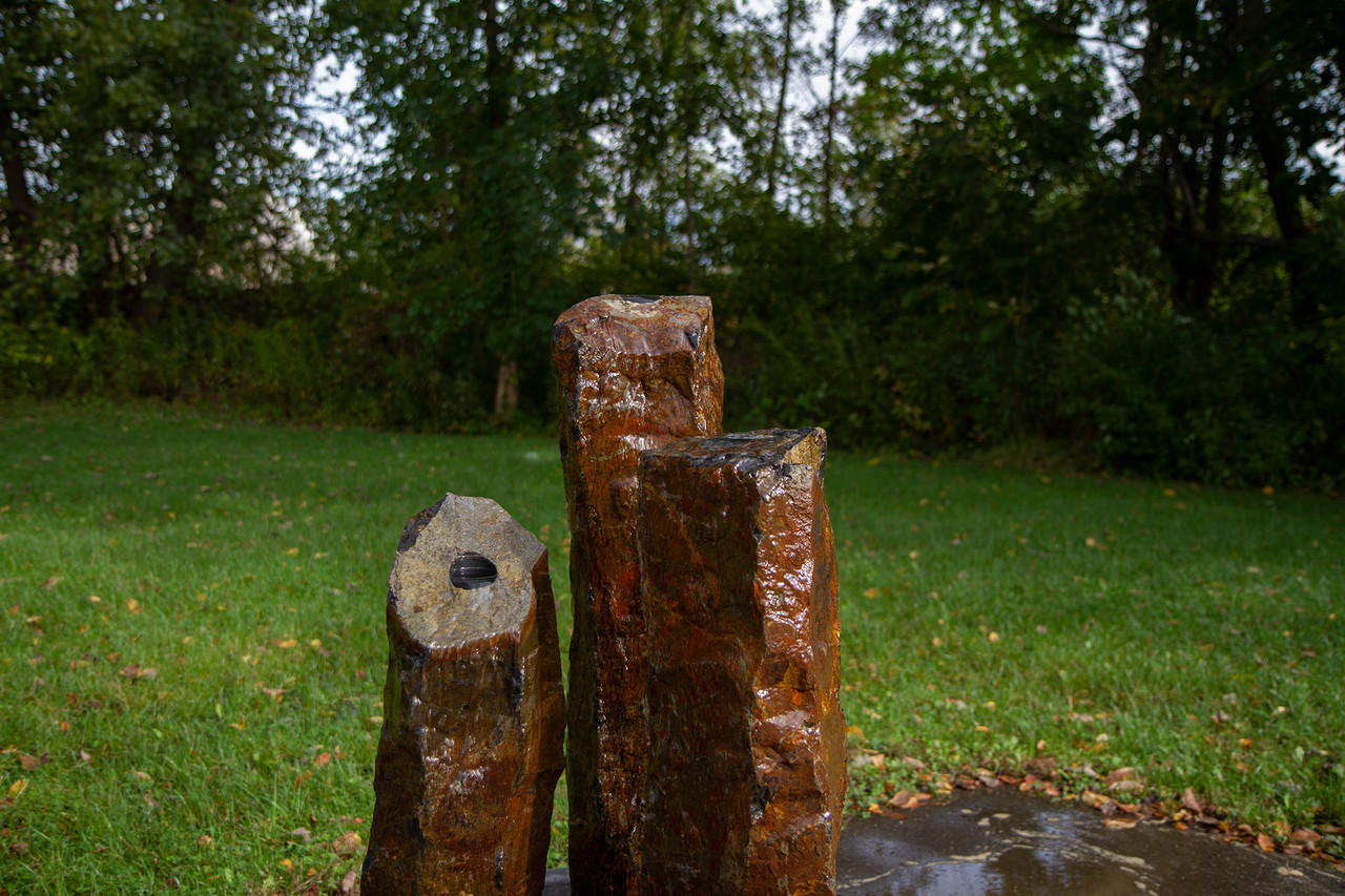 Atlantic Natural Basalt Columns Only - 3 Piece Set - Underwater Warehouse