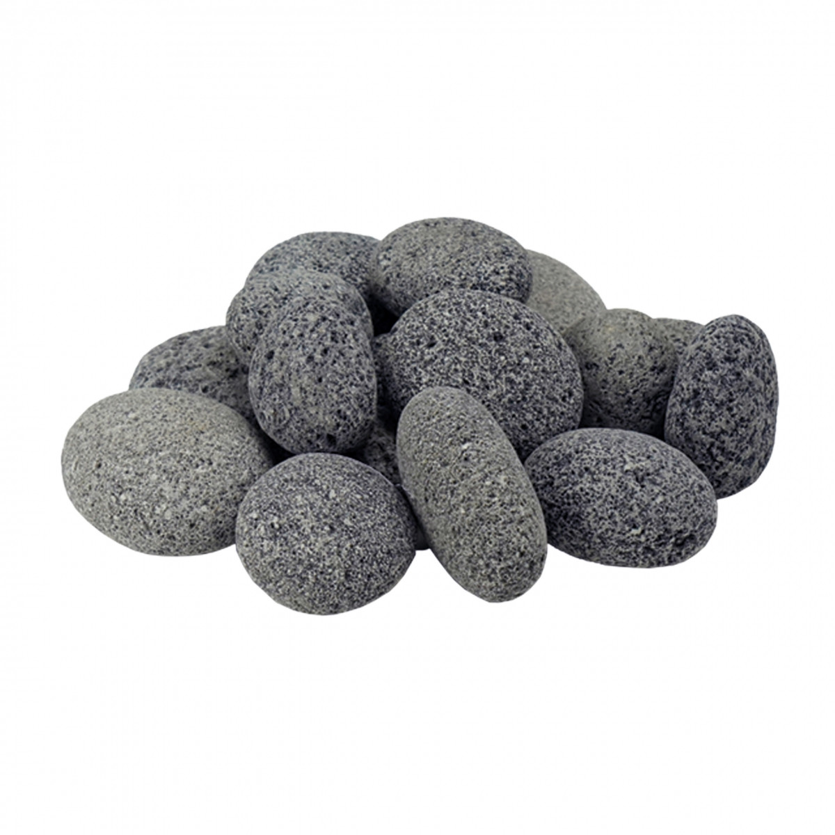 Aquascape Mixed Tumbled Lava Stones - 50 lb. - Underwater Warehouse