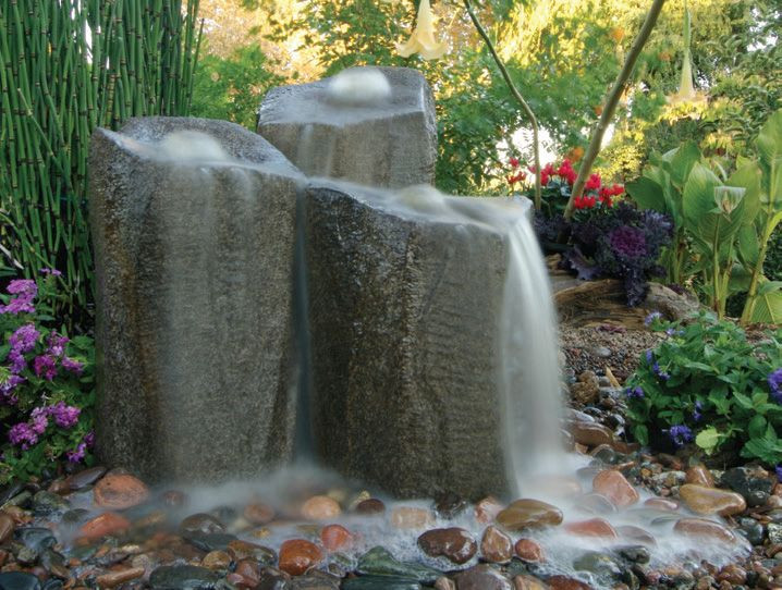 Blue Thumb Triple Column Fountain Kit - Underwater Warehouse