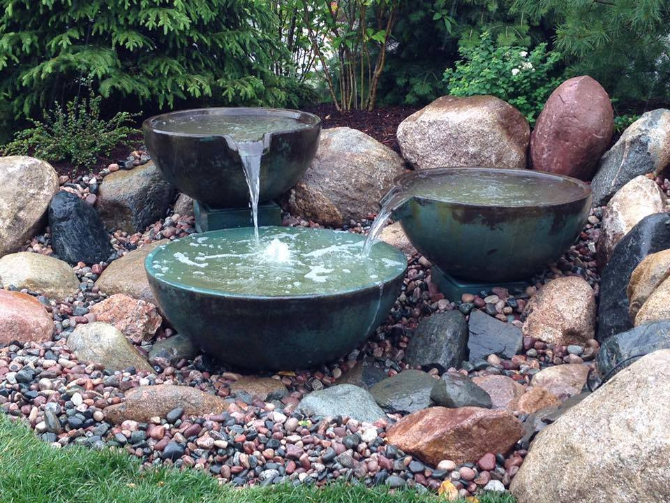 Aquascape Bowl and Basin Landscape Fountain Kit - Underwater Warehouse