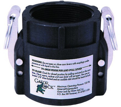 Gator Lock Female Coupling X Female Thread (D Series) - Underwater ...