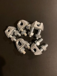 Pond Netting U-Bolts - Pack of 10 - Underwater Warehouse