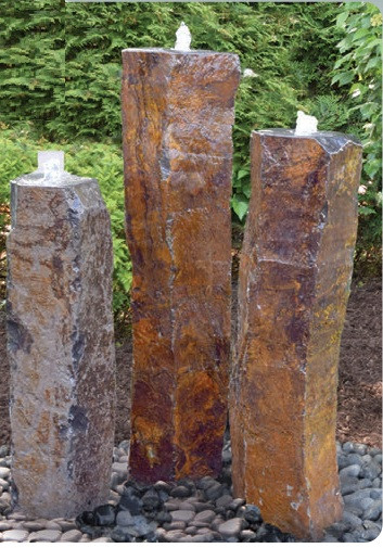 Tranquil Decor Large Basalt Polished Top Fountain Kit - Underwater ...