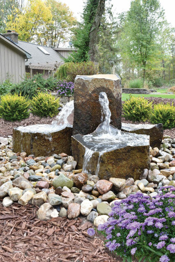 Tranquil Decor Trilogy Falls Basalt DIY Kit - Underwater Warehouse