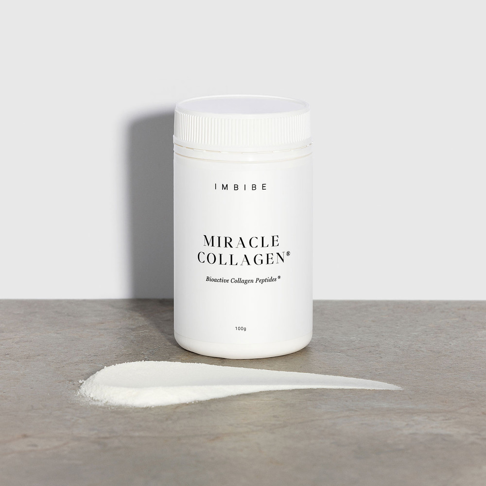 Imbibe Miracle Collagen Glass Jar 100g – Imbibe Ingestible Beauty ...