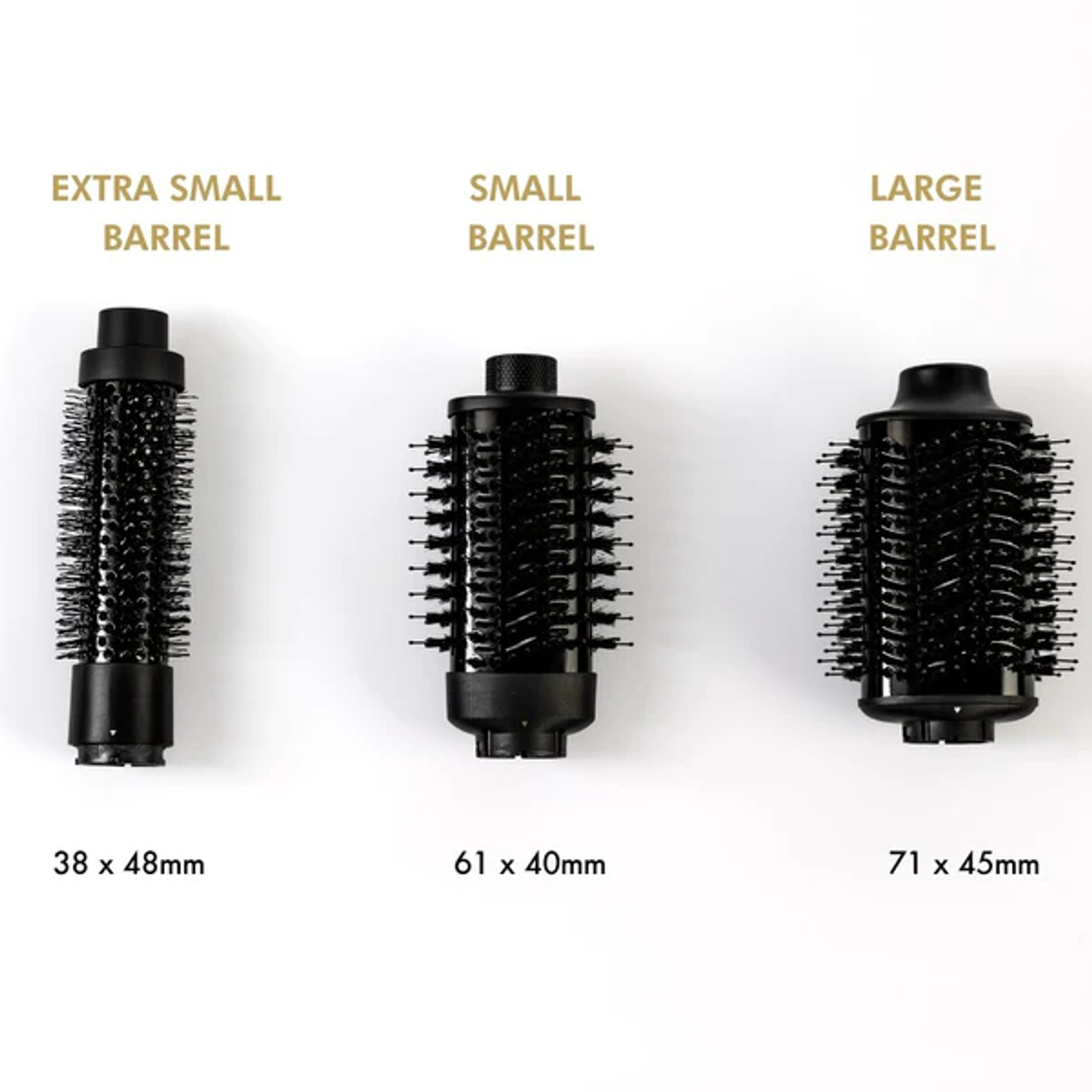 Hot Tools Black Gold Volumiser Brush Attachment Large 2.8